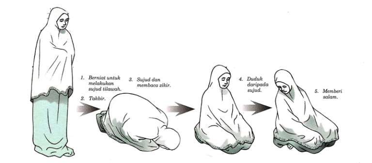 Cara Dan Bacaan Sujud Sajadah - MUKMIN.MY