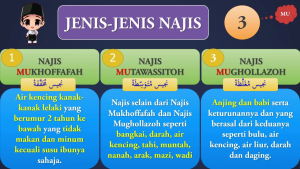 Jenis Najis : Mughallazah, Mutawassitah & Muhaffafah - MUKMIN.MY