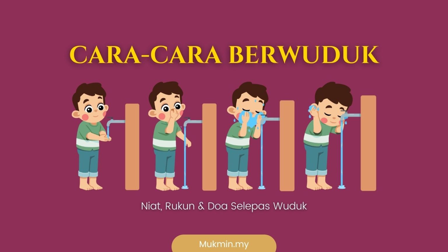 Cara Ambil Wuduk - MUKMIN.MY